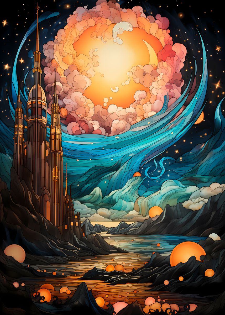 'Fantasy Creature' Poster, picture, metal print, paint by Alex Bayu ...