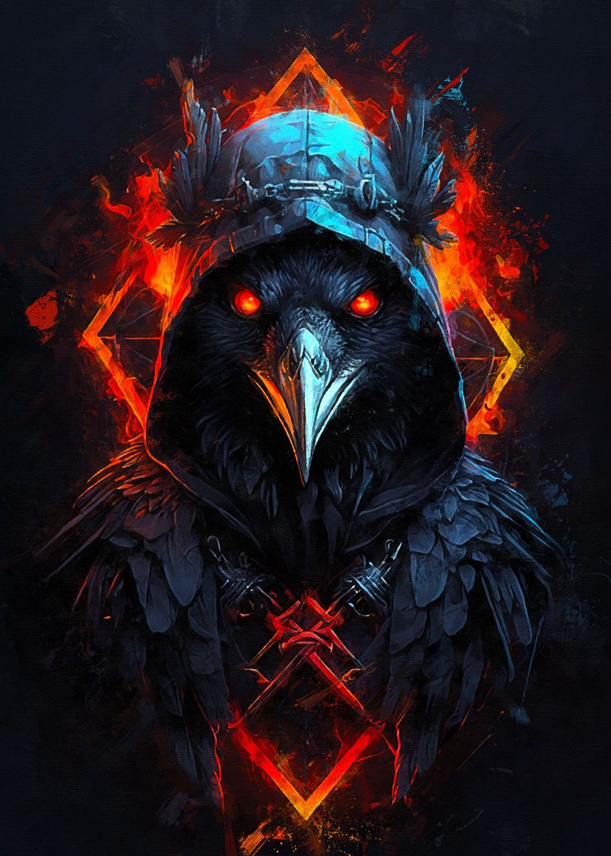 'Ravens Watch' Poster, picture, metal print, paint by FlyingBlade ...