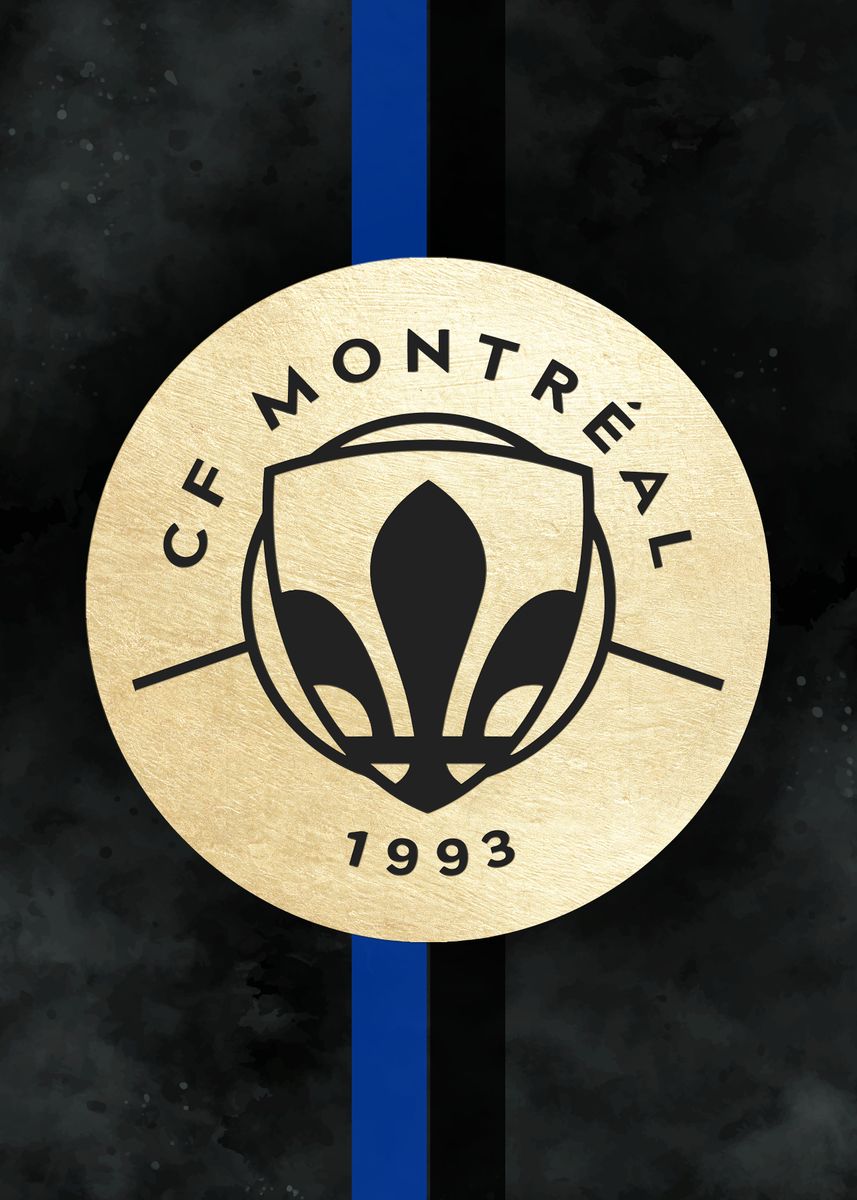 'CF Montreal' Poster, picture, metal print, paint by Luke Vassel | Displate
