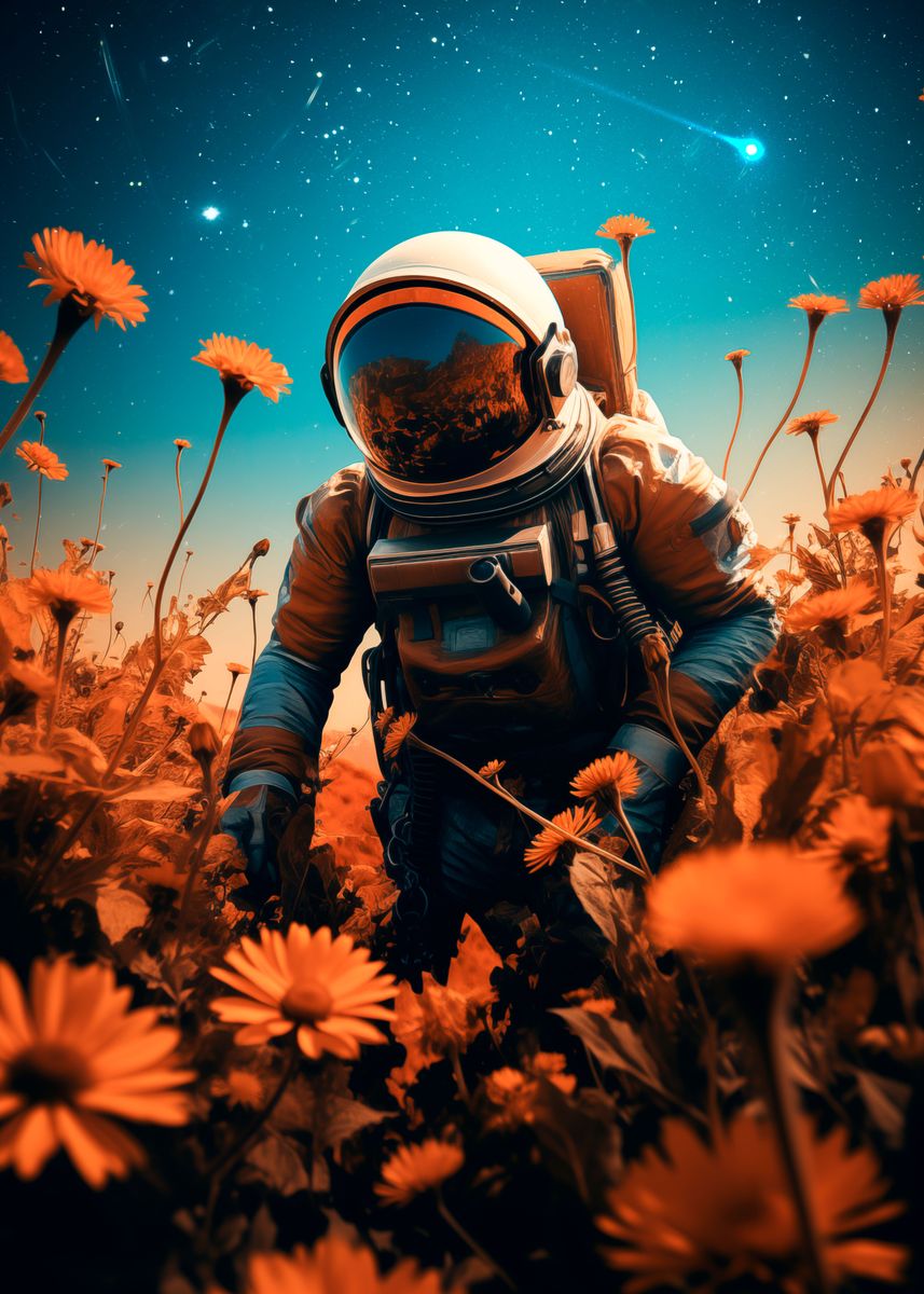 'New Earth' Poster, picture, metal print, paint by The creative Hub ...