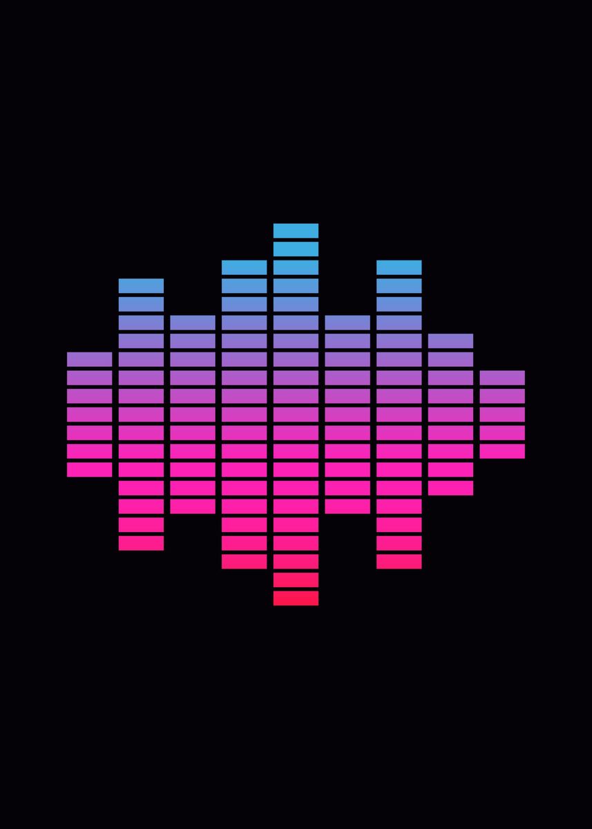 'Music Logo ' Poster, picture, metal print, paint by ReskLucky | Displate