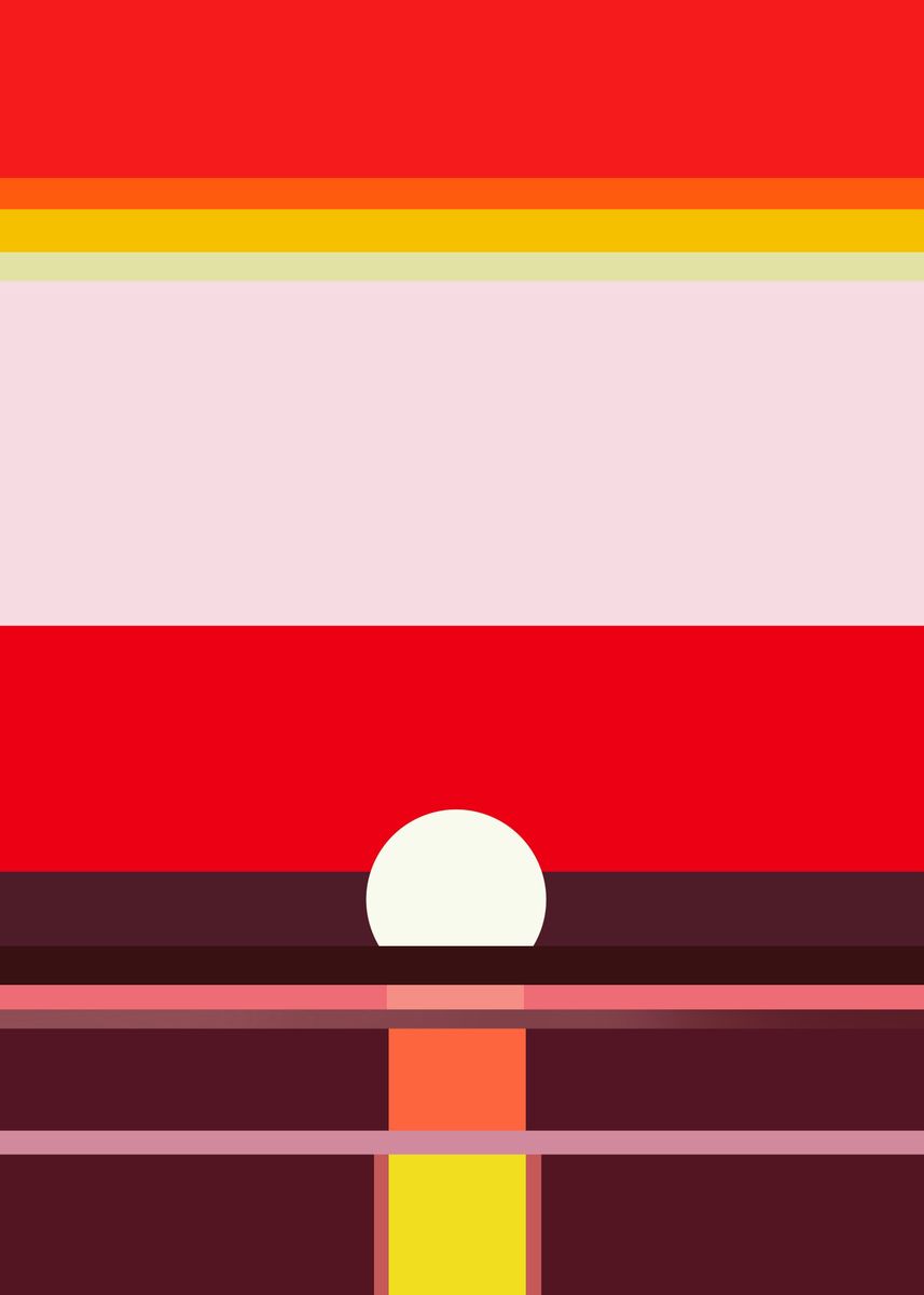 'Sunset retro color' Poster, picture, metal print, paint by Biopic ...