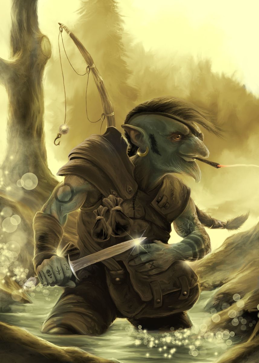 'Sneaky Devil' Poster, picture, metal print, paint by Nejc Smodis ...