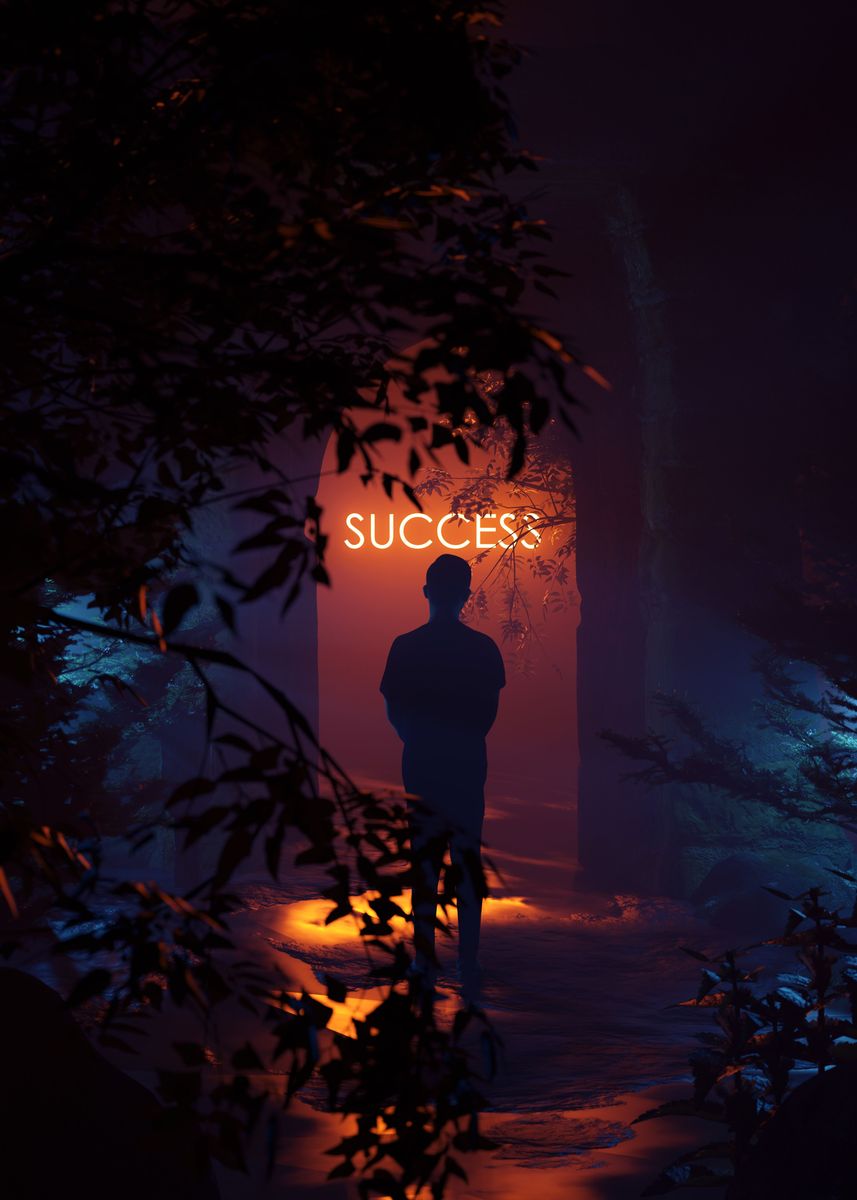 'Success ' Poster, picture, metal print, paint by Faisal Arefin | Displate