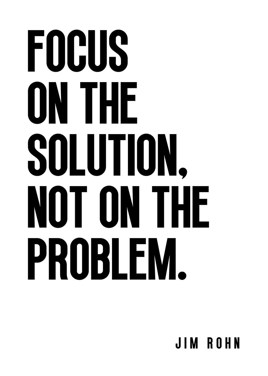 'Jim Rohn Quote' Poster, picture, metal print, paint by Wezt Studio ...