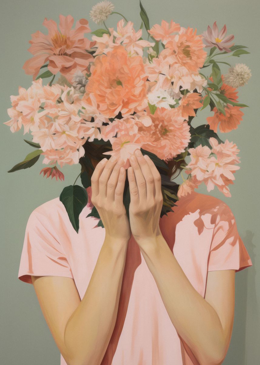 'Blooms of Secrecy' Poster, picture, metal print, paint by Monika ...