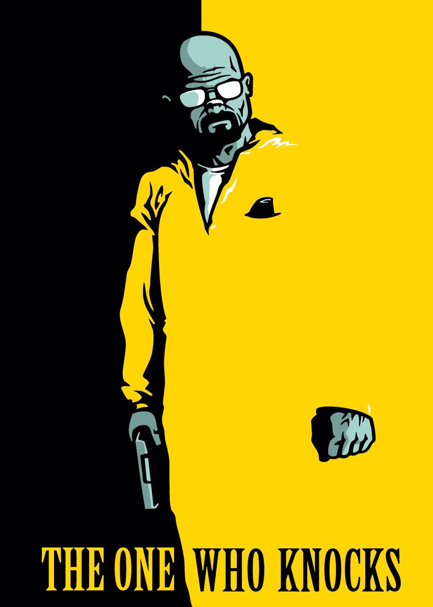 'Breaking Bad Walter White' Poster, picture, metal print, paint by ...
