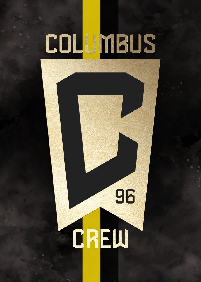 'Columbus Crew' Poster, picture, metal print, paint by Luke Vassel ...