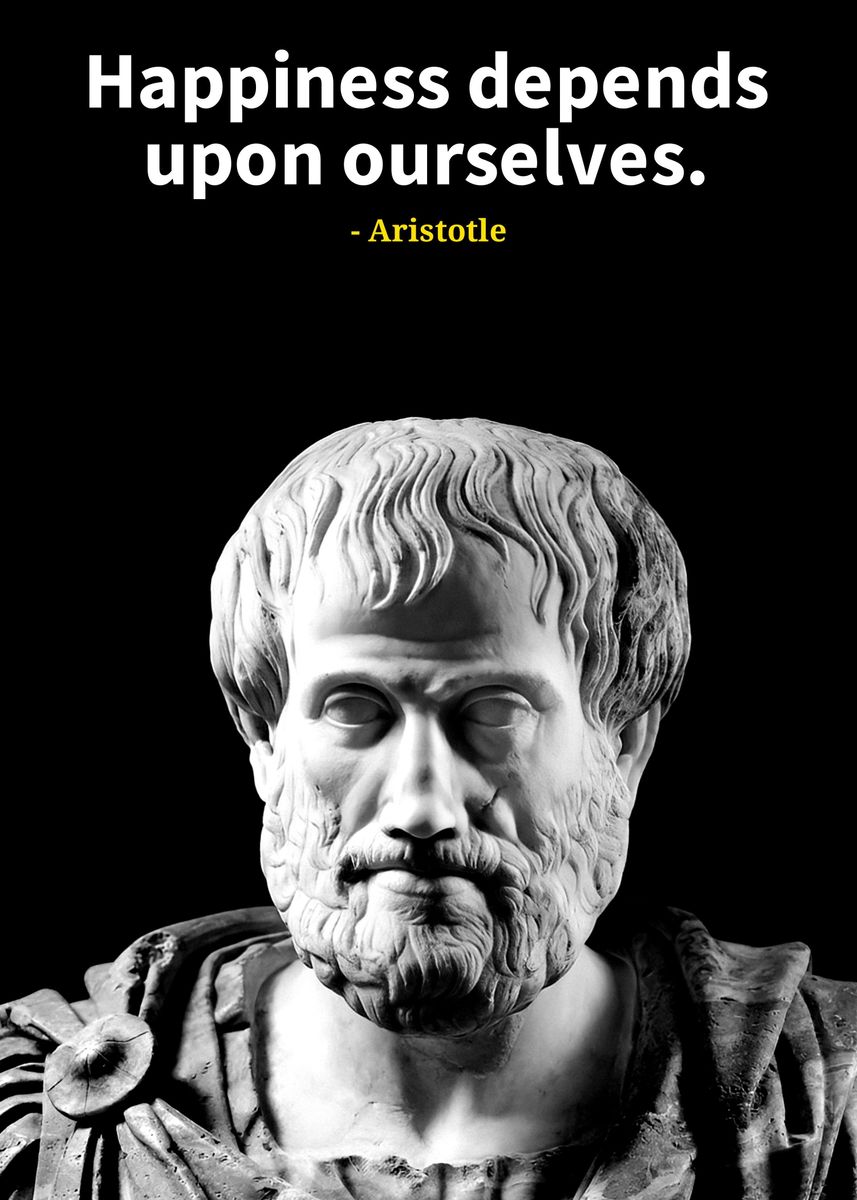 'Aristotle quotes ' Poster, picture, metal print, paint by Yoshhhh ...