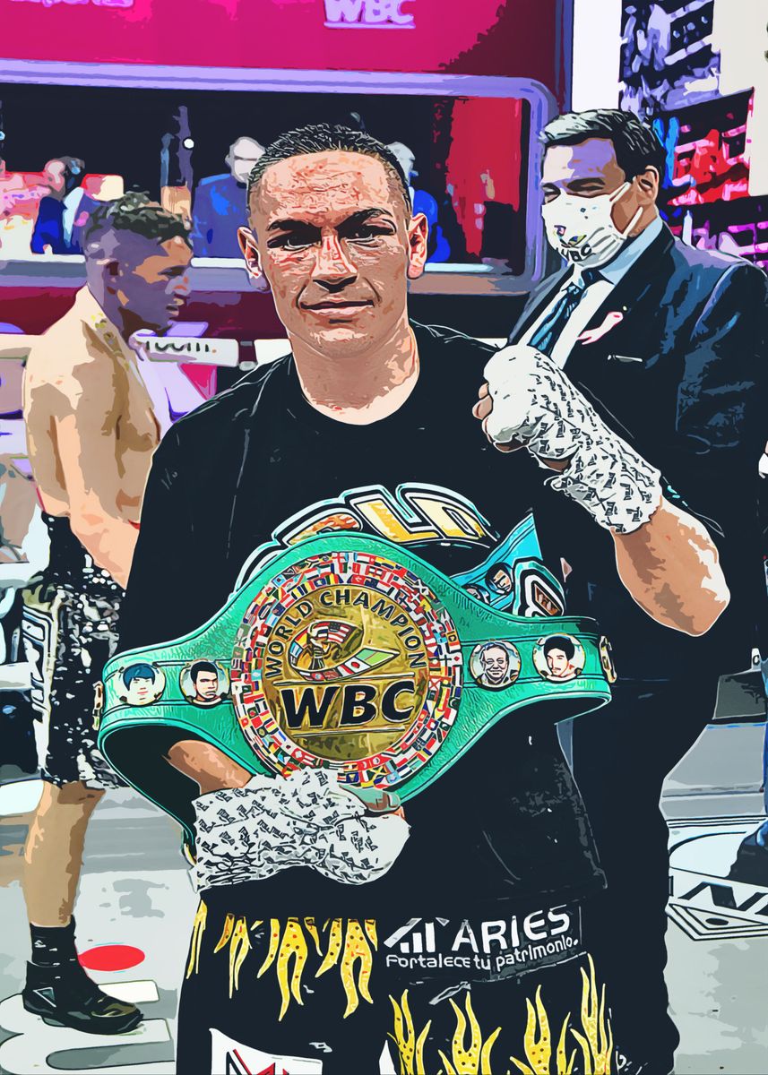 'Juan Francisco Estrada' Poster, picture, metal print, paint by Benny ...
