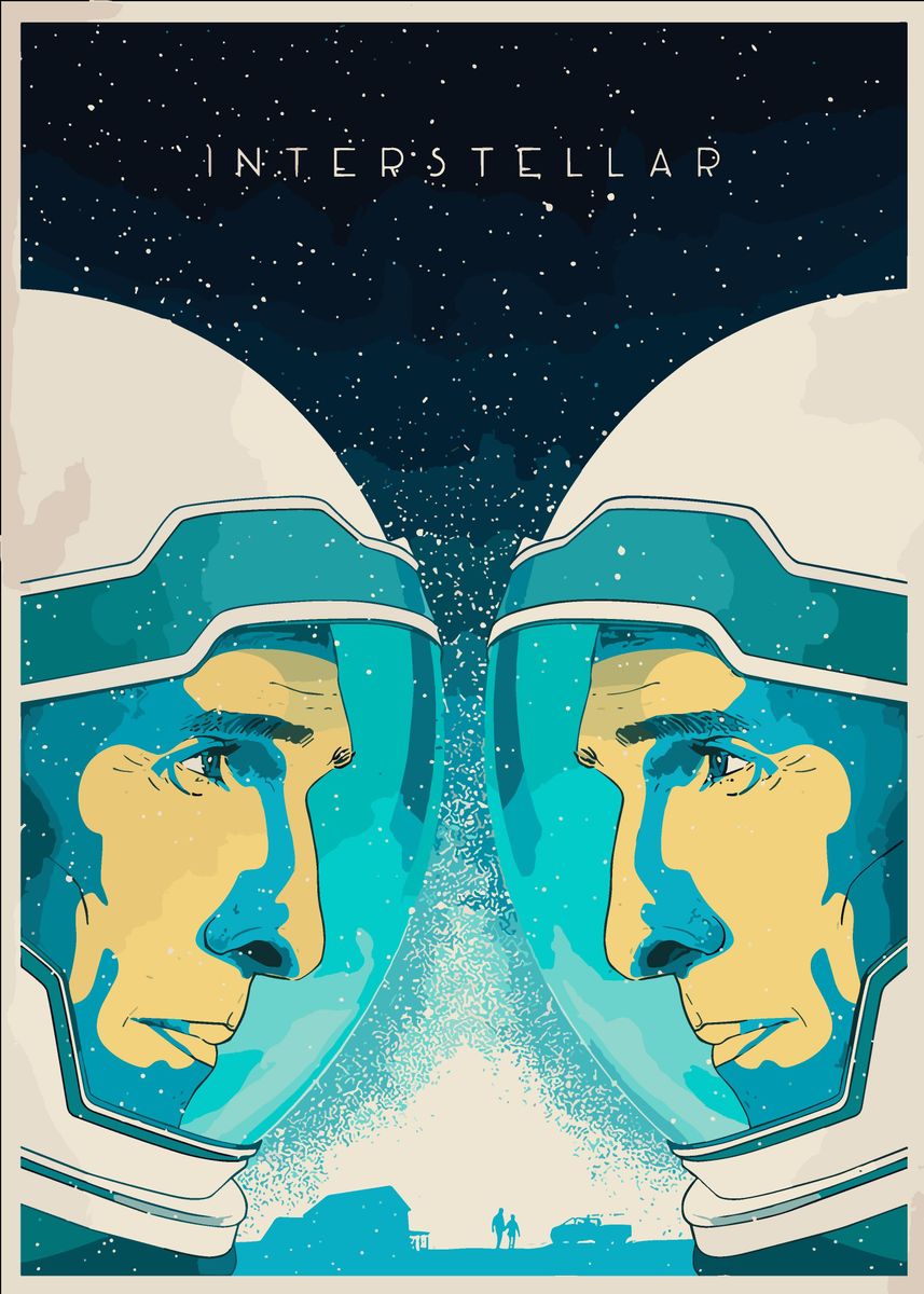 'Interstellar Movie ' Poster, picture, metal print, paint by ...