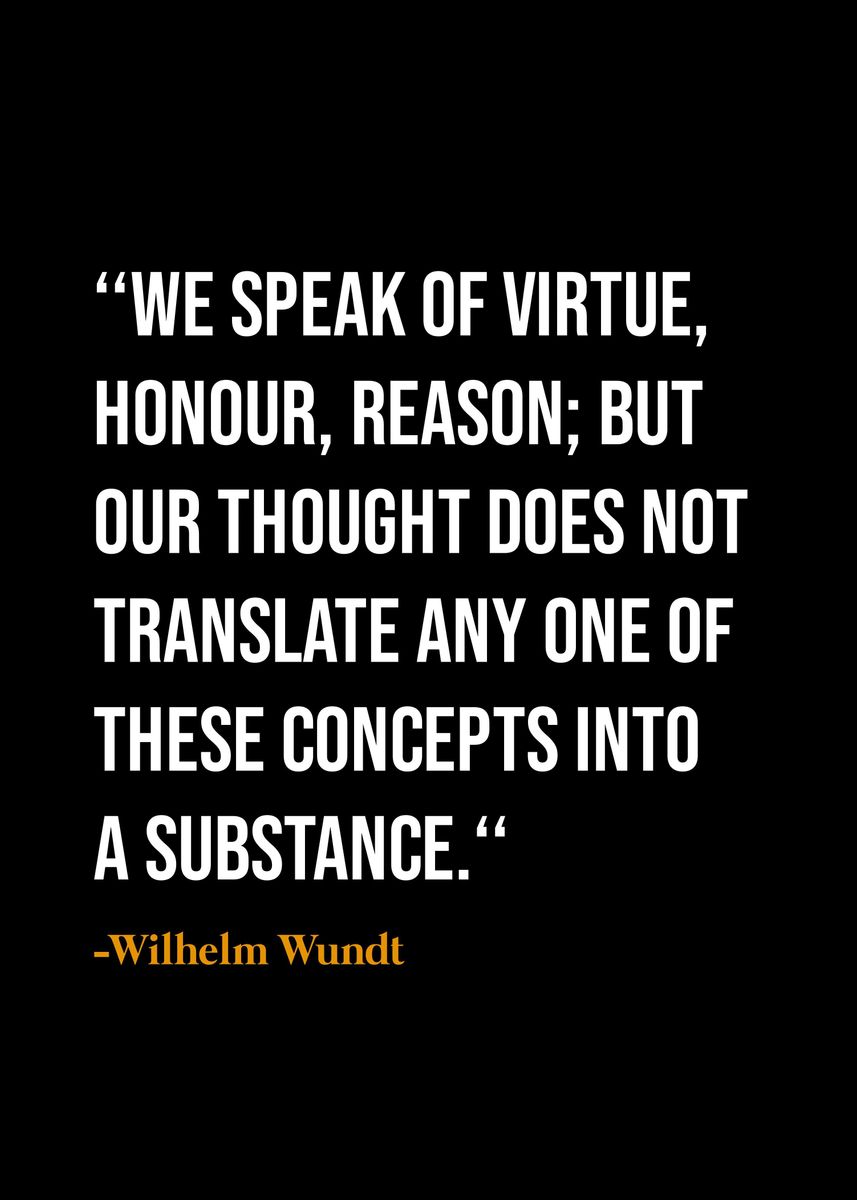 'Wilhelm Wundt quotes ' Poster, picture, metal print, paint by Twenty ...