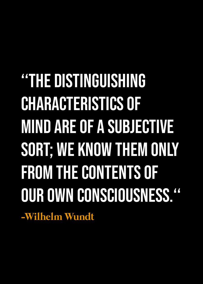 Wundt Quotes Life Quotes : Fyp Psychology: Major Schools Of Thought