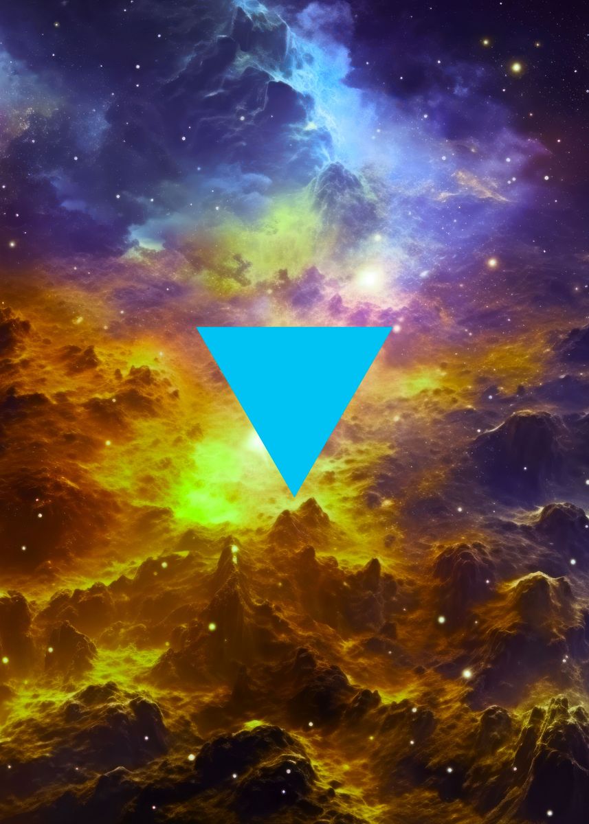 'ZIMA BLUE Black Eyes' Poster, picture, metal print, paint by Antonio ...