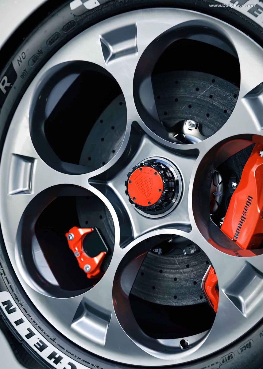 'Koenigsegg Brake System' Poster, picture, metal print, paint by ...