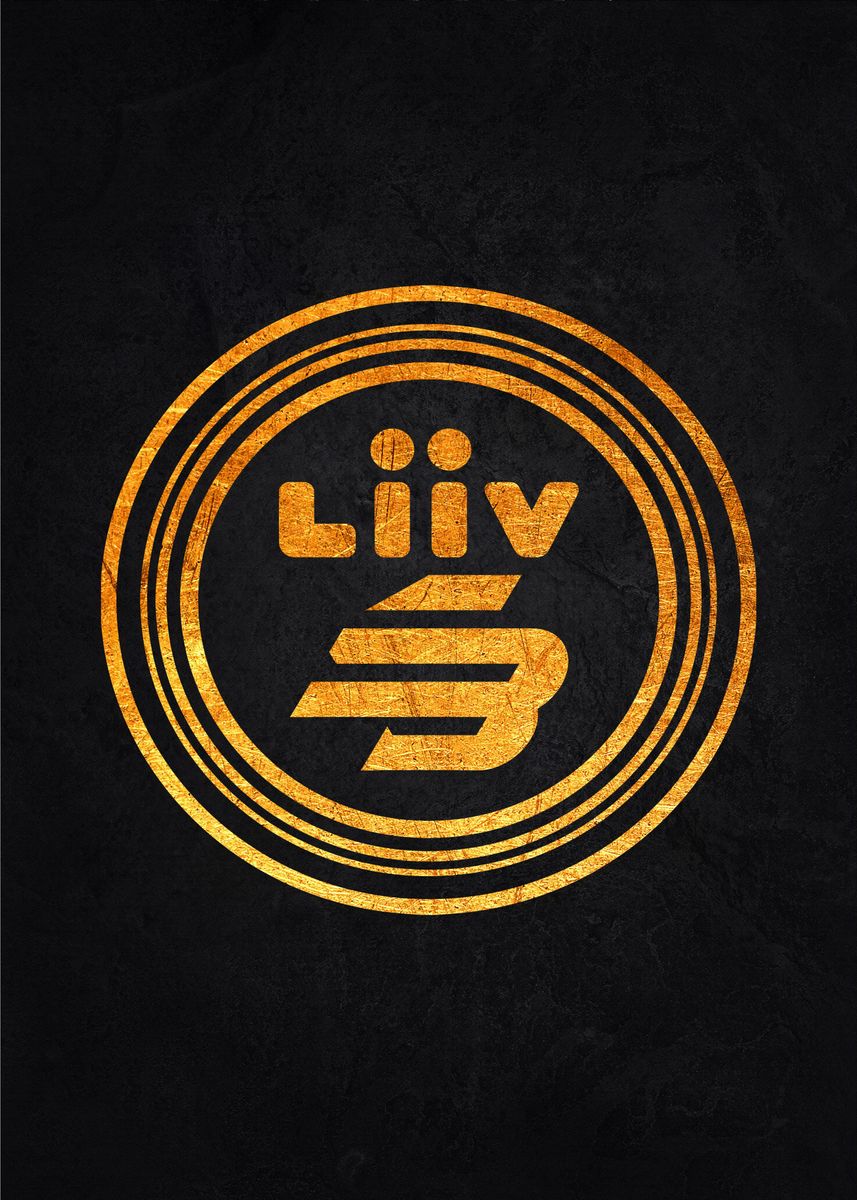 'Liiv Sandbox Golden' Poster, picture, metal print, paint by Elvira A. Nguyen | Displate