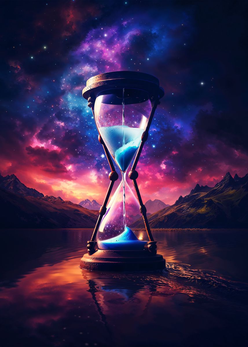 'Time flies' Poster, picture, metal print, paint by Maxline Ziddah ...