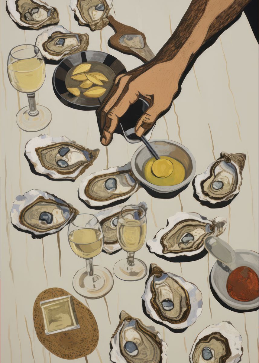 'Vintage Opulence' Poster, picture, metal print, paint by Monika Bürger ...