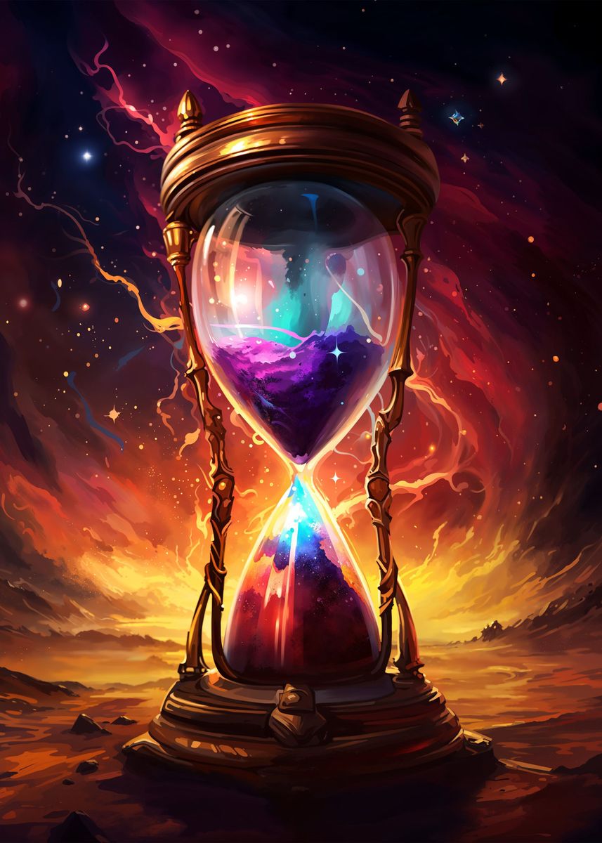 'By The Hour' Poster, picture, metal print, paint by Maxline Ziddah ...