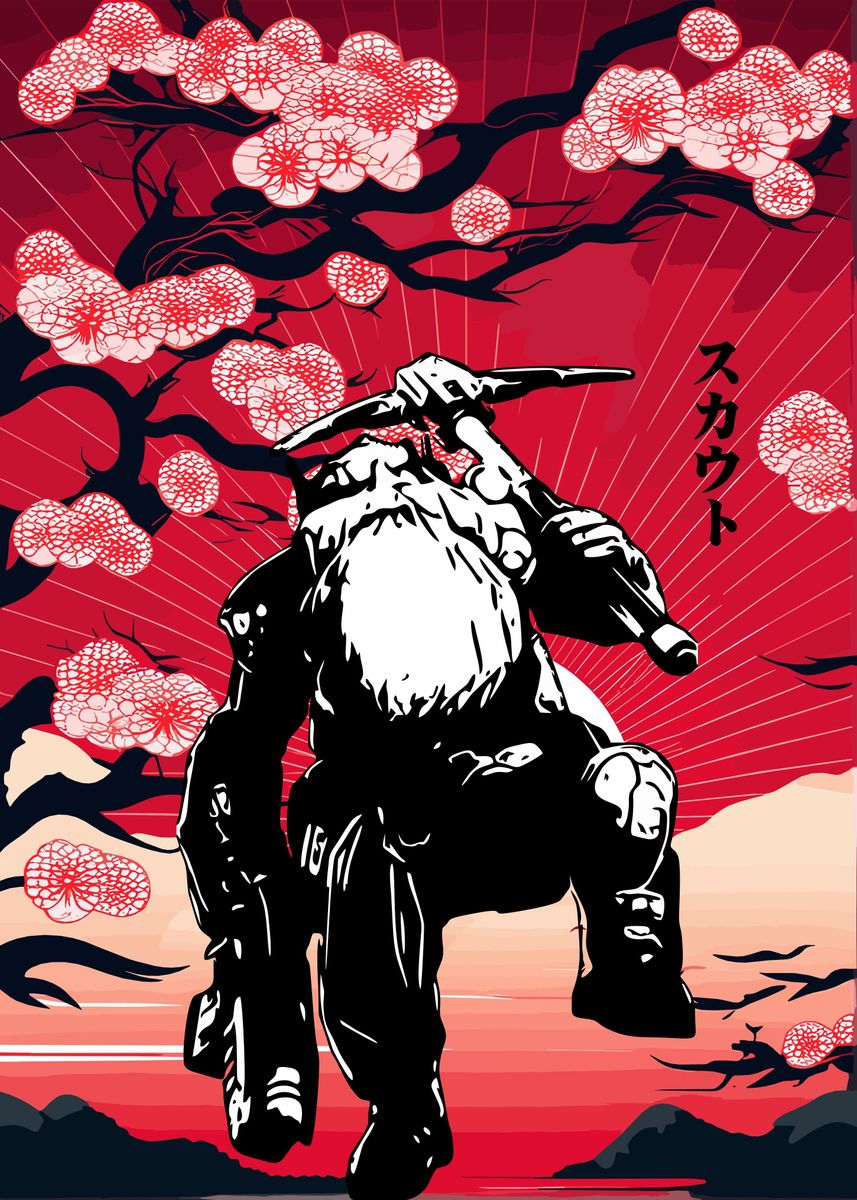 'Deep Rock Galactic Scout' Poster, picture, metal print, paint by Ahmad ...