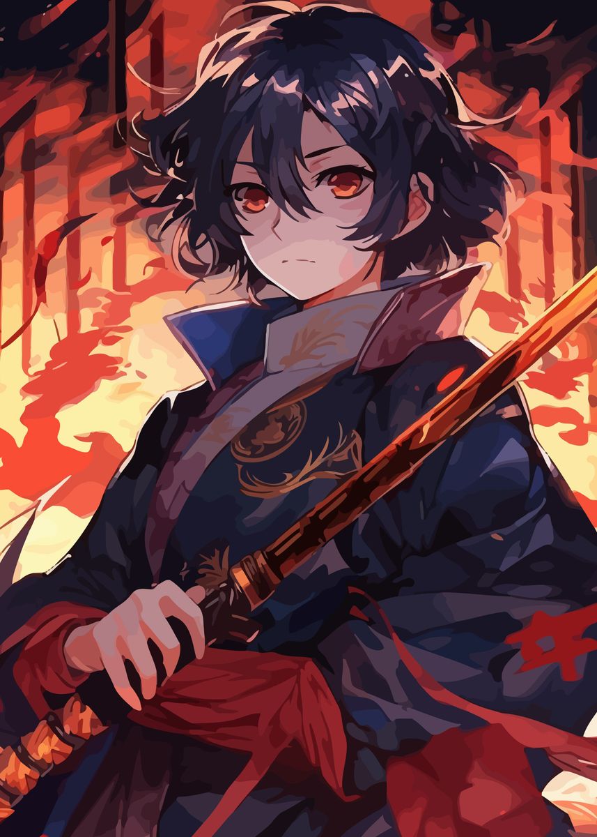 'Anime Legends Of Heroes' Poster, picture, metal print, paint by ...