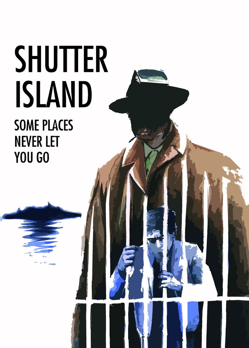'Shutter Island' Poster, picture, metal print, paint by ExclusiveArt ...