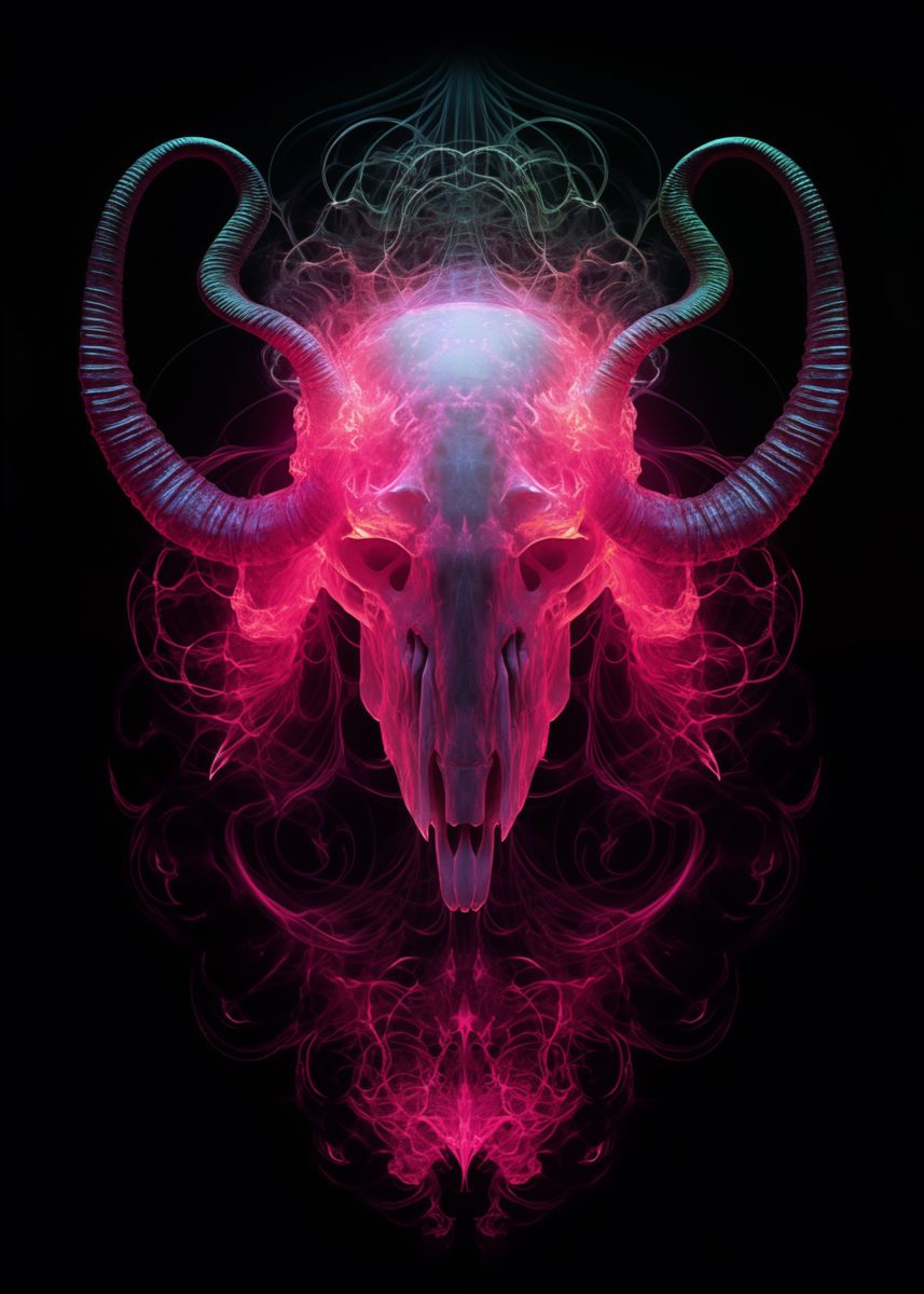 'ABYSSAL HORROR' Poster, picture, metal print, paint by LIVE FOREVER ...