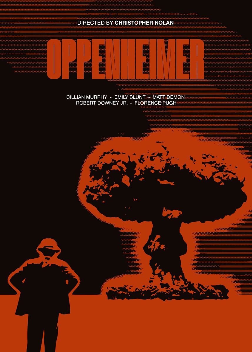 'Oppenheimer' Poster, picture, metal print, paint by Stony Emisko ...