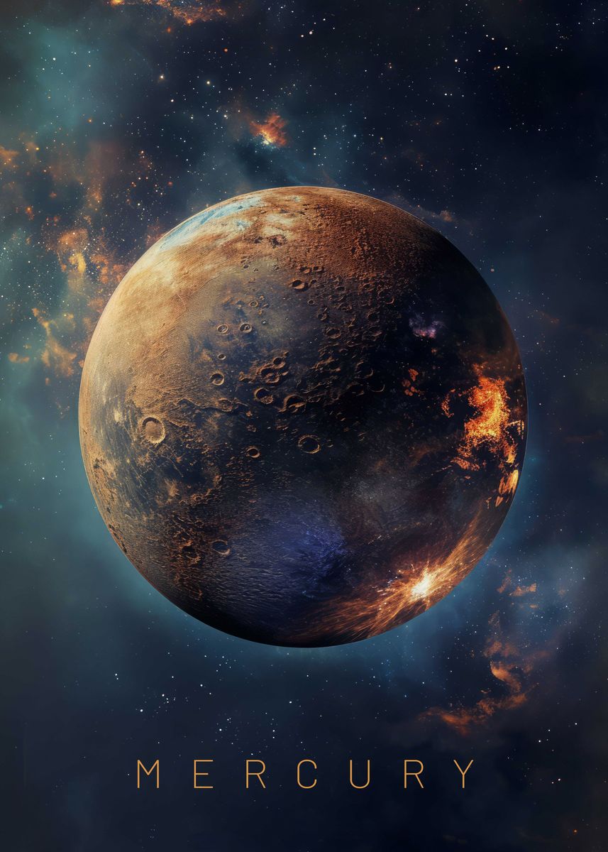 'Galaxy Outer Space' Poster, picture, metal print, paint by Oliver Ben ...