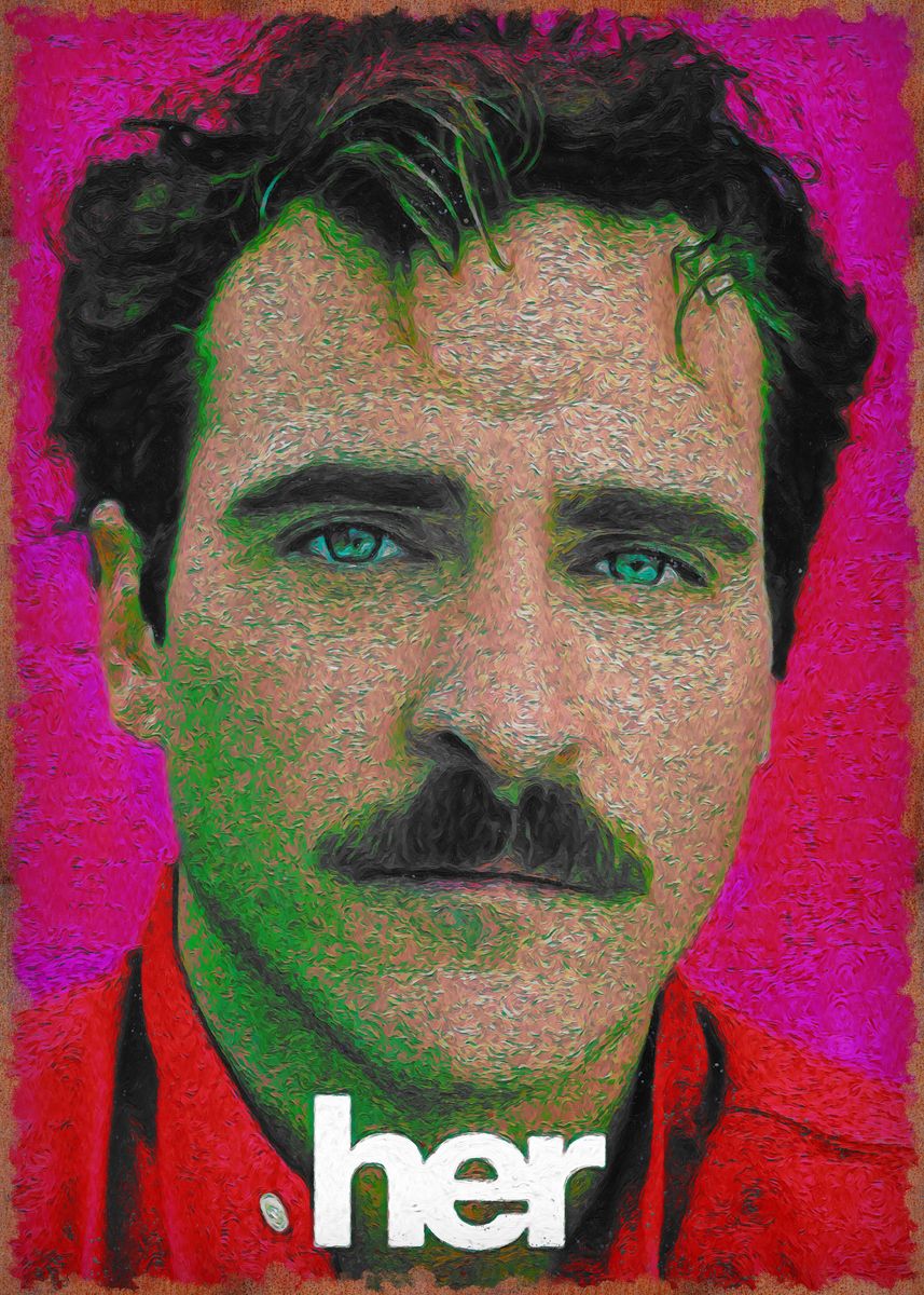 'her' Poster, picture, metal print, paint by Top Collection Metalic ...