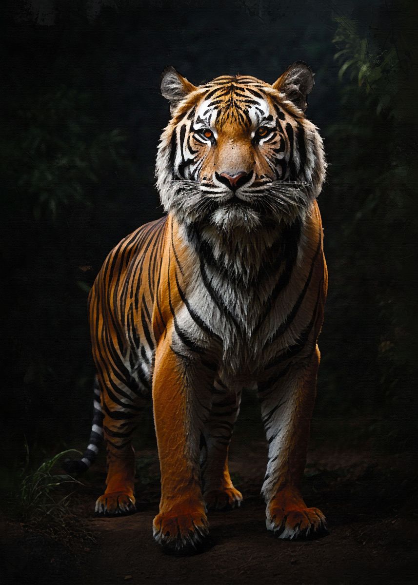 'King of the jungle' Poster, picture, metal print, paint by Madooza ...