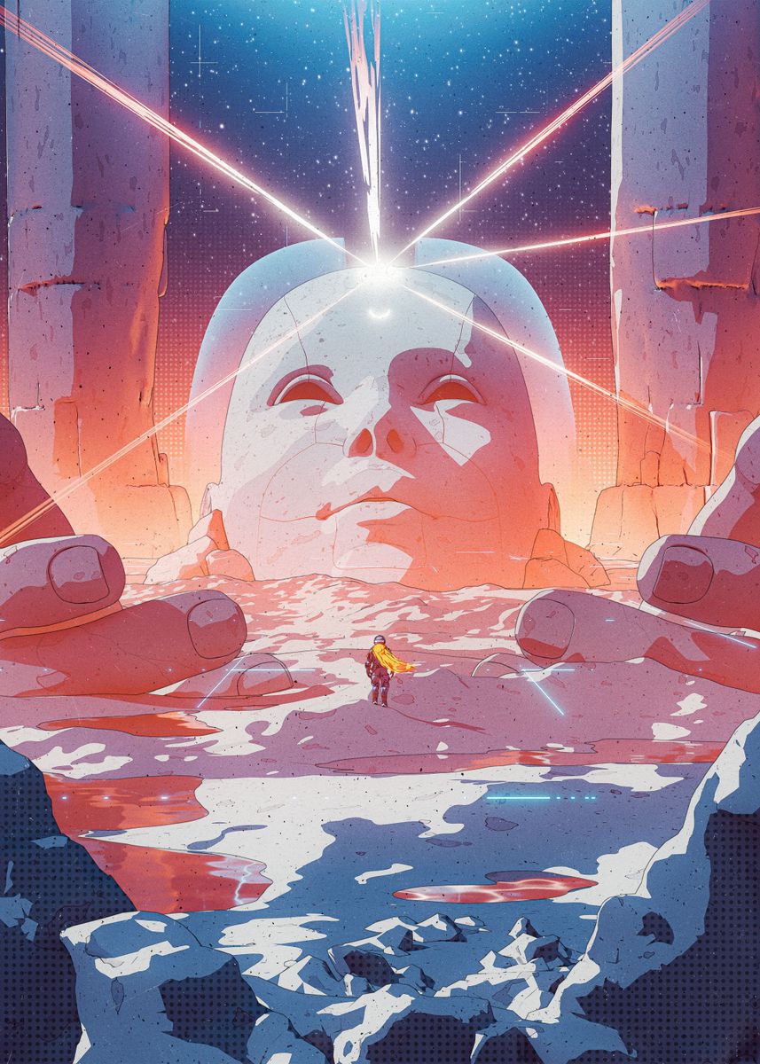 'ASTRAL PROJECTION' Poster, picture, metal print, paint by MarcoZagara ...