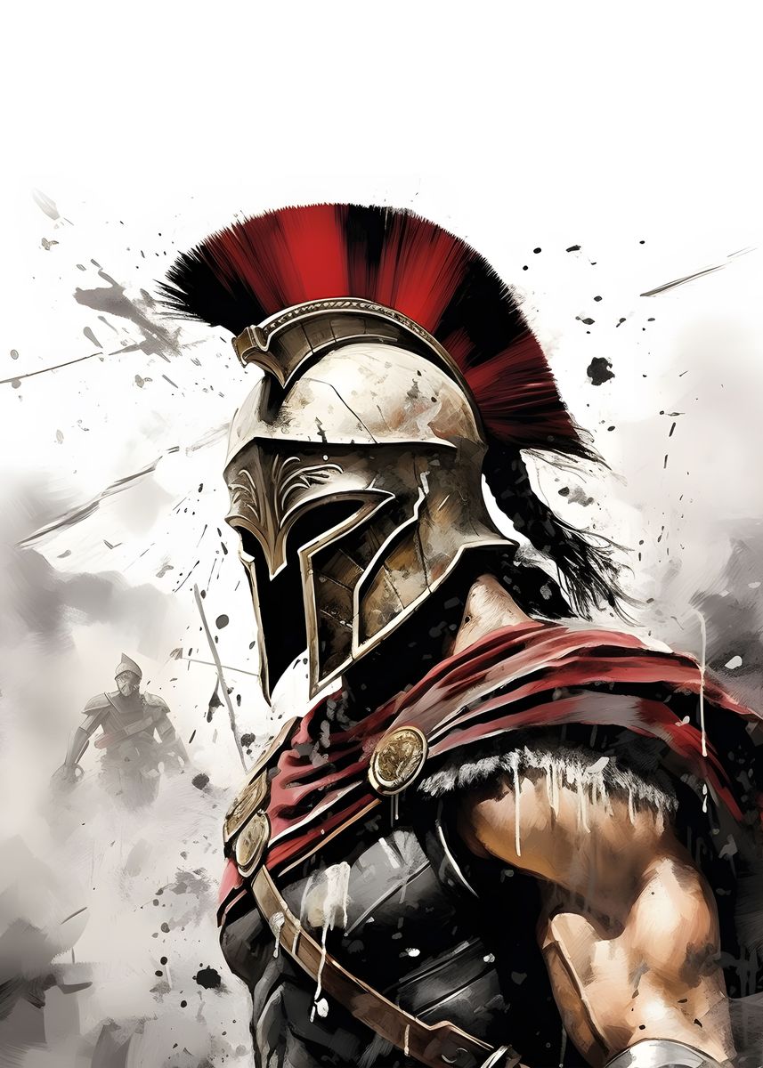 'Warrior soldier ' Poster, picture, metal print, paint by sofian rafyq ...