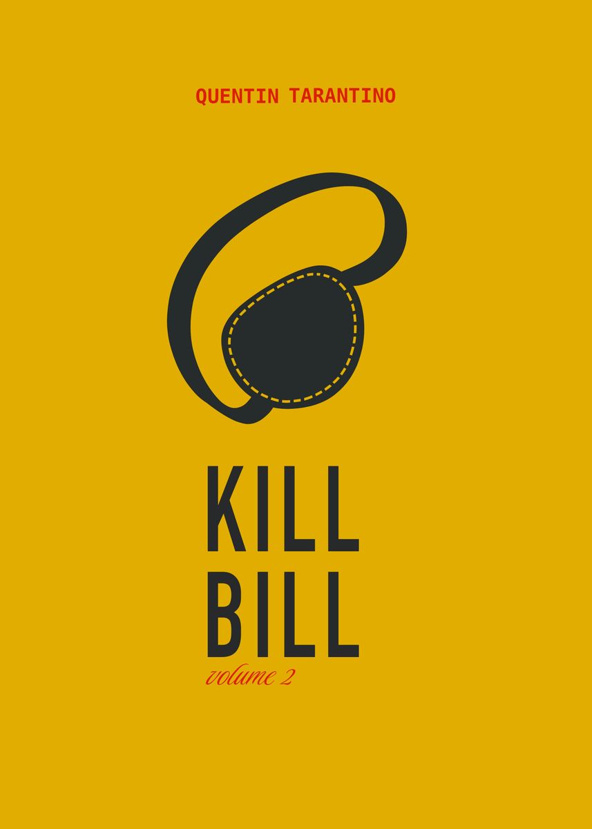 'Kill Bill' Poster, picture, metal print, paint by wan studio 50 | Displate