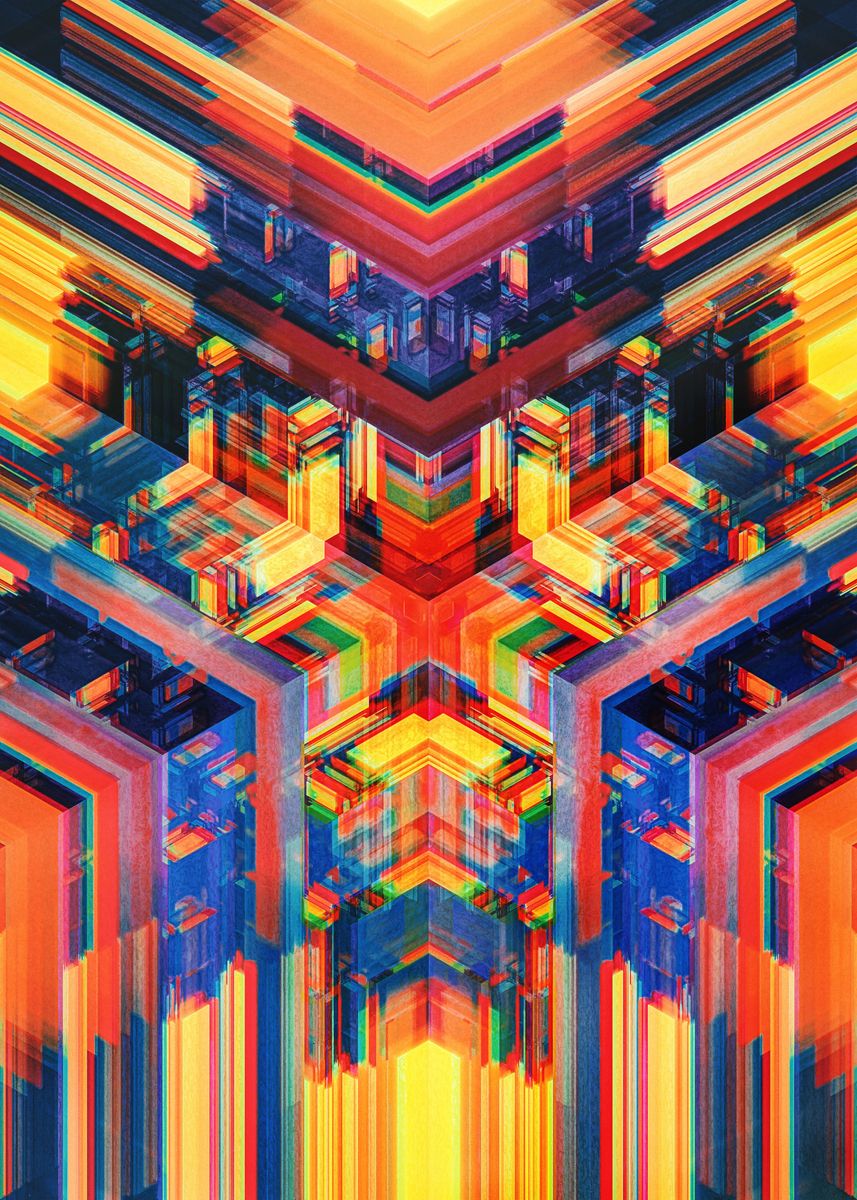 'Conjuction' Poster, picture, metal print, paint by Scott Wilson | Displate