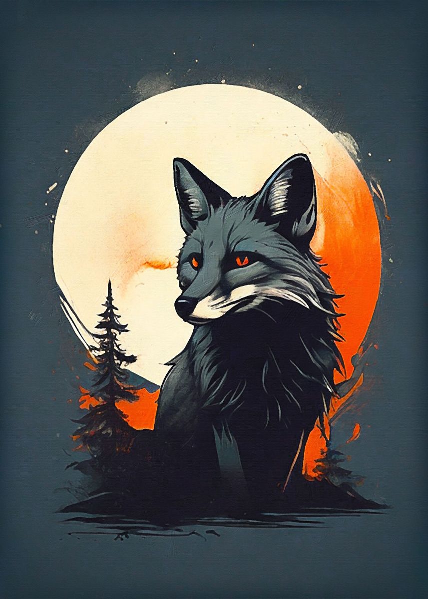 'The Smiling Trickster' Poster, picture, metal print, paint by Madooza ...