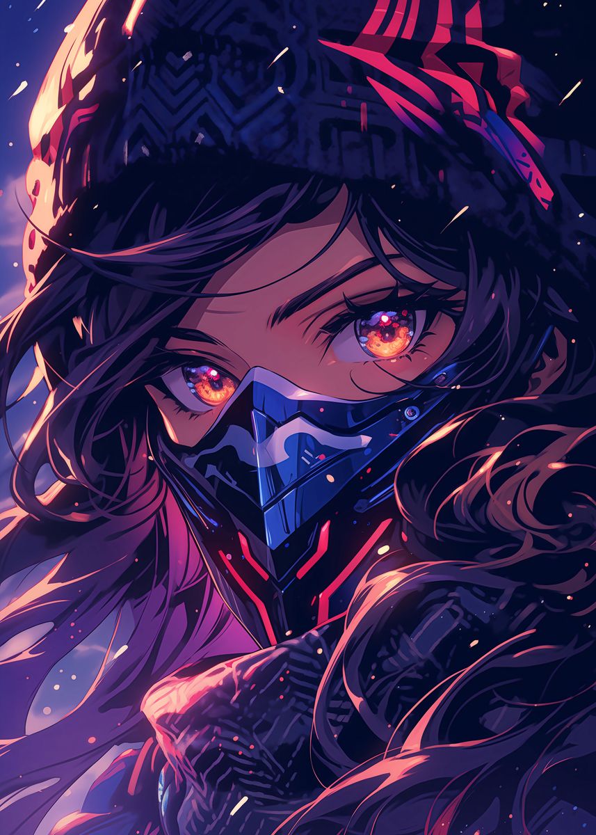 'Soulgazing ' Poster, picture, metal print, paint by Hako | Displate