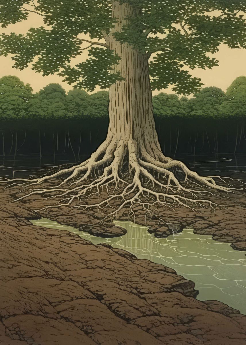 'Japanese Painting' Poster, picture, metal print, paint by Kai Tanaka ...