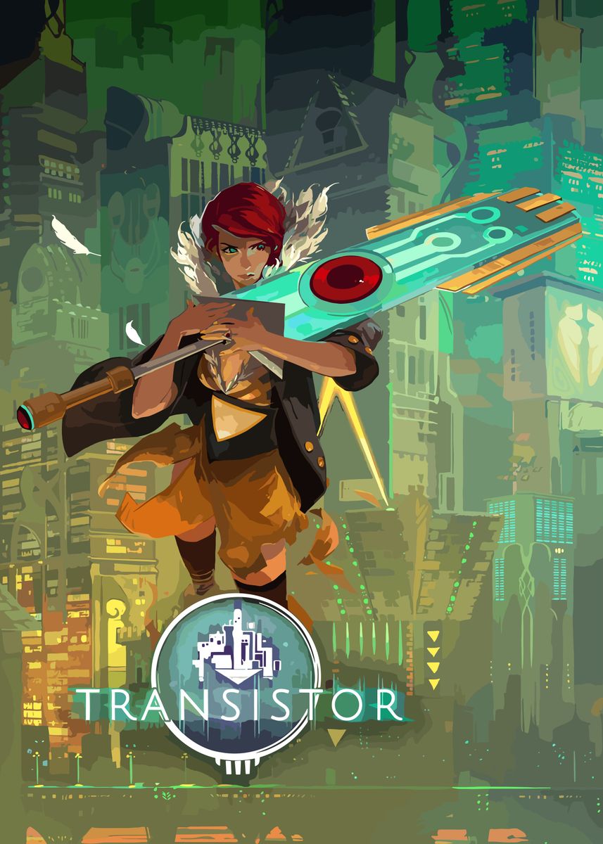 'transistor' Poster, picture, metal print, paint by Instinct Studio ...