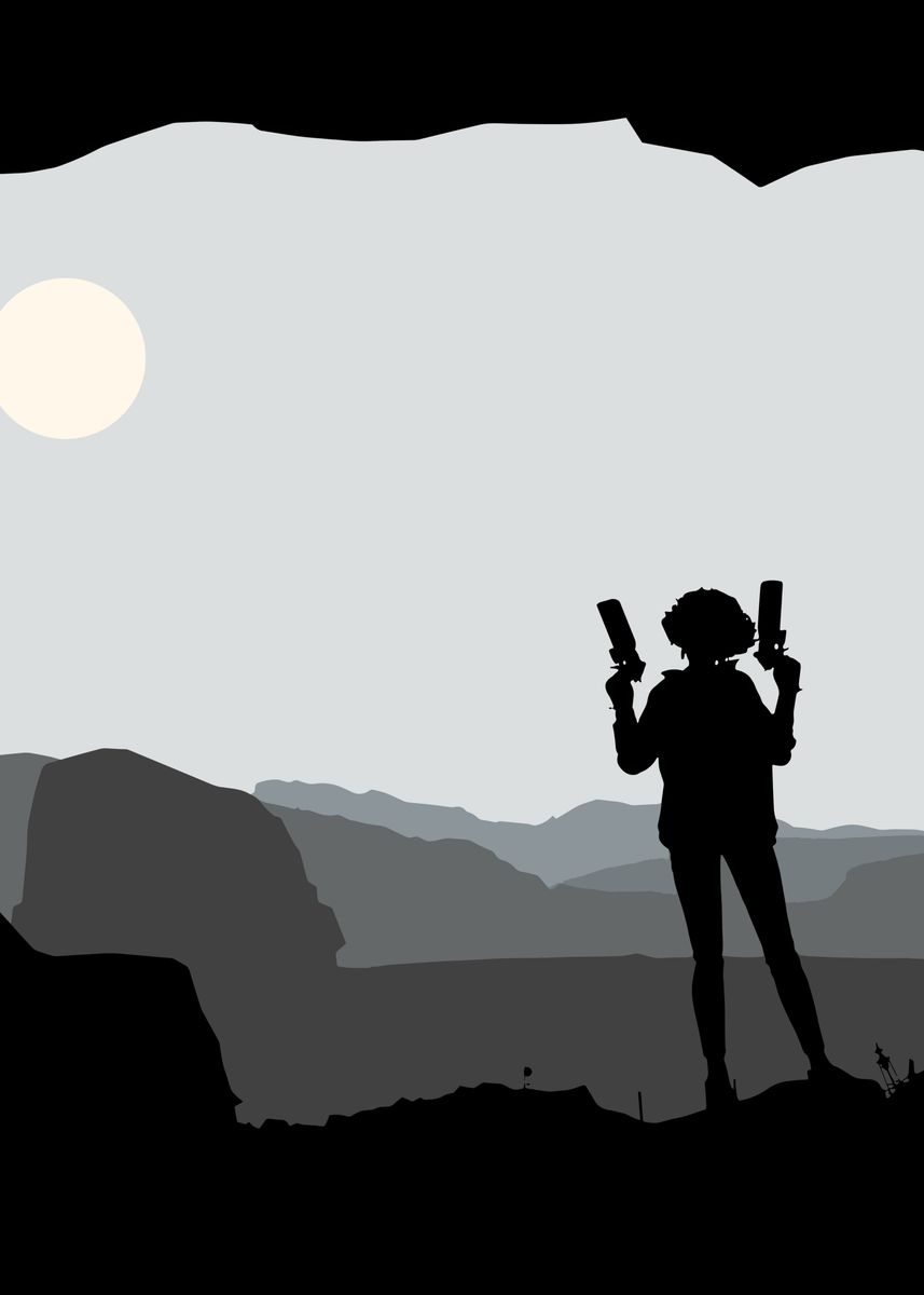 'deathloop game' Poster, picture, metal print, paint by Umami | Displate