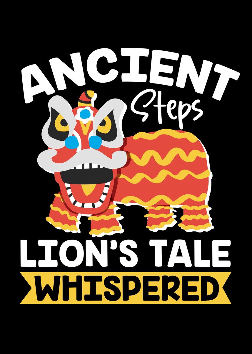 'Ancient Steps Lions Tale' Poster, picture, metal print, paint by ...