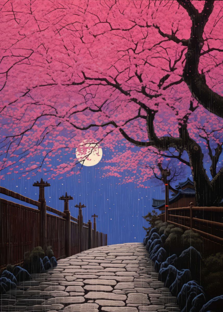 'Japanese Painting' Poster, picture, metal print, paint by Kai Tanaka ...