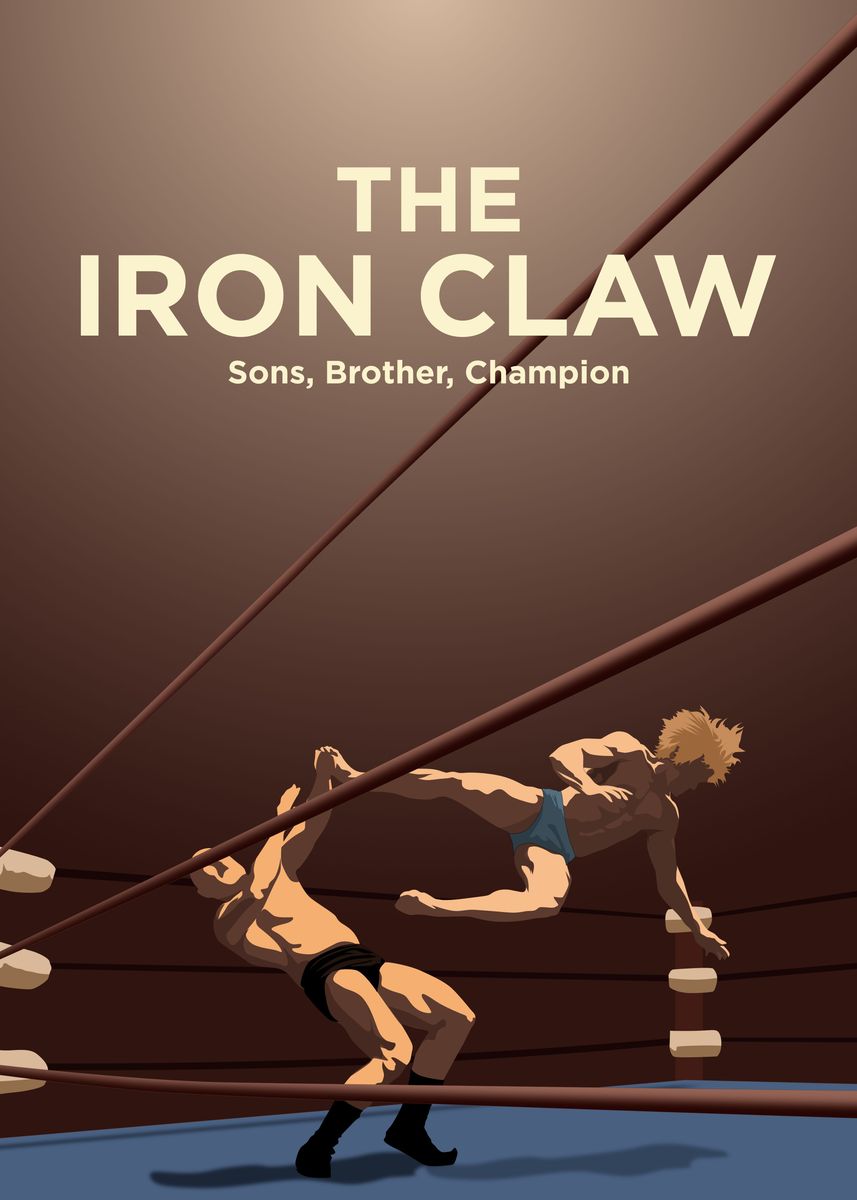 'the iron claw' Poster, picture, metal print, paint by geeks holic ...