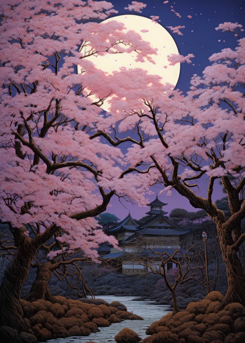 'Japanese Painting' Poster, picture, metal print, paint by Kai Tanaka ...