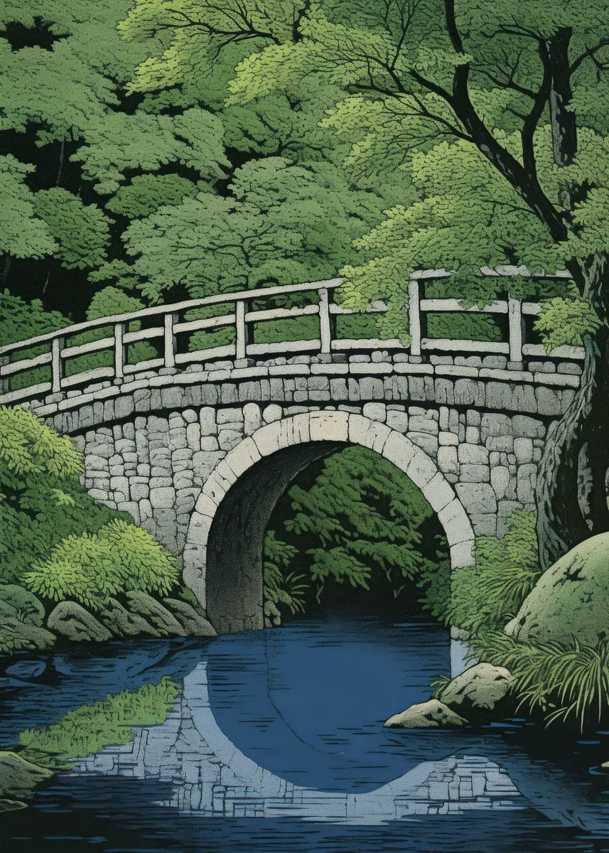 'Japanese Painting' Poster, picture, metal print, paint by Kai Tanaka ...