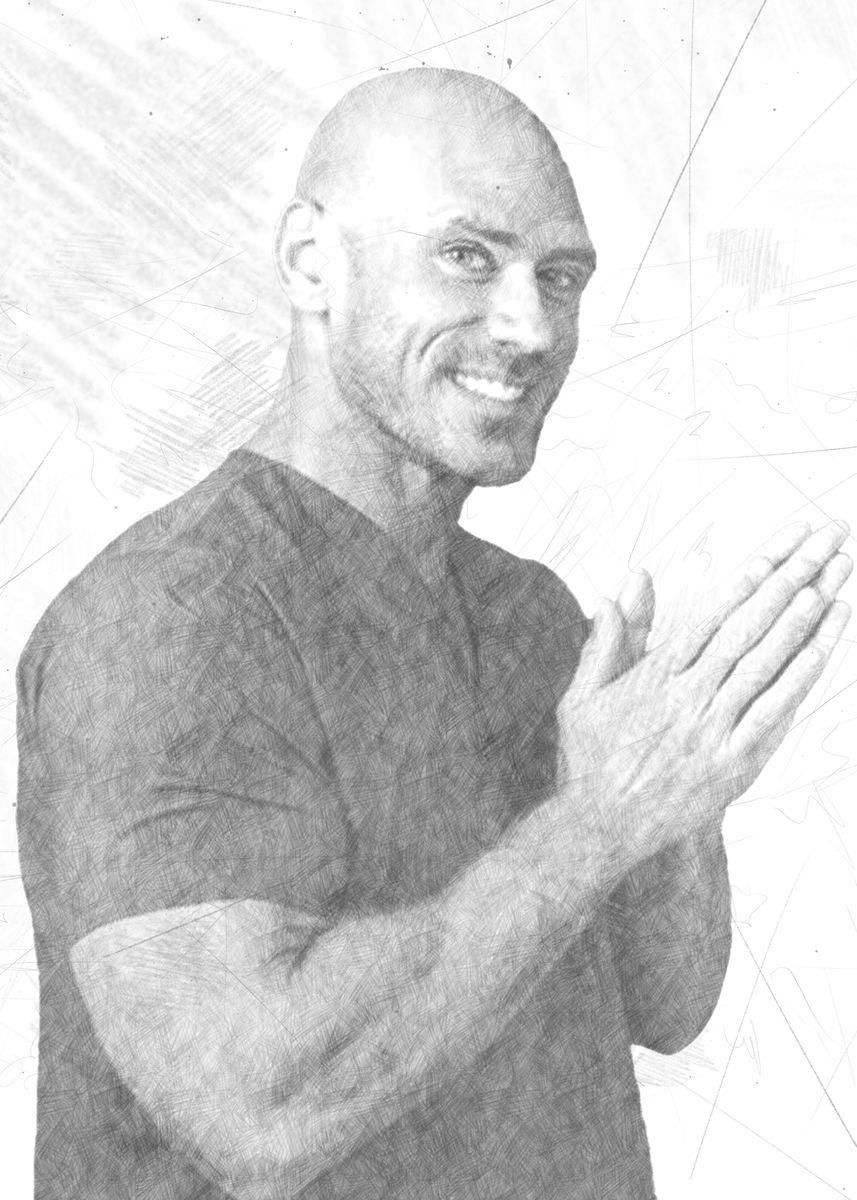 'Johnny' Poster, picture, metal print, paint by cypher the third | Displate