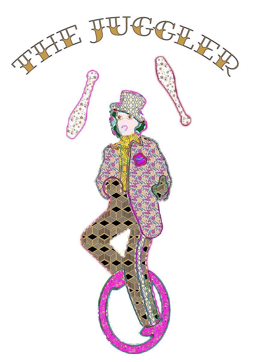 'The Juggler' Poster, picture, metal print, paint by Nonsense and ...