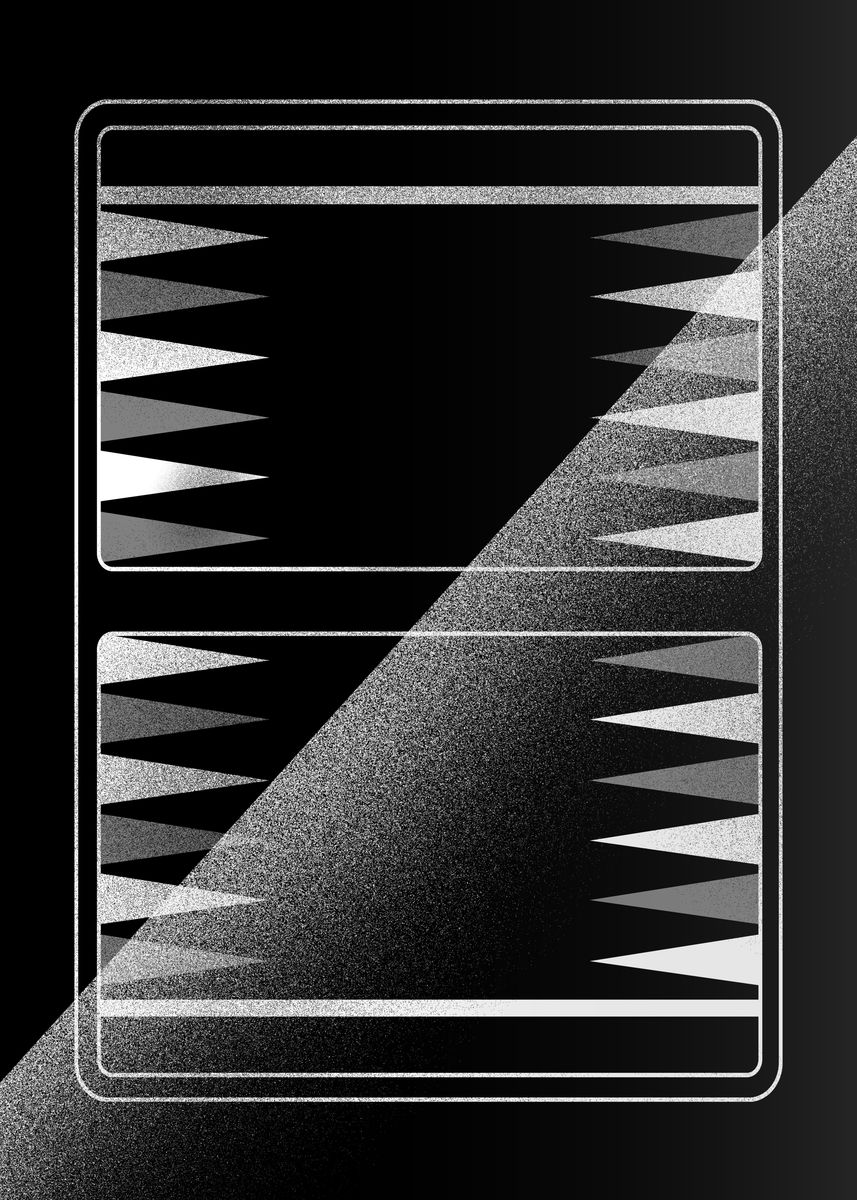 'Backgammon game' Poster, picture, metal print, paint by Ray Diaz ...