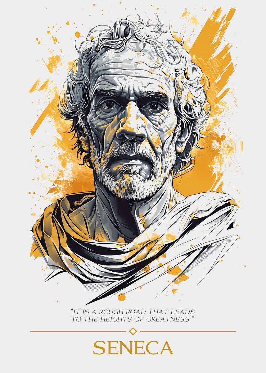 'Seneca' Poster, picture, metal print, paint by Posterium Wall Art ...