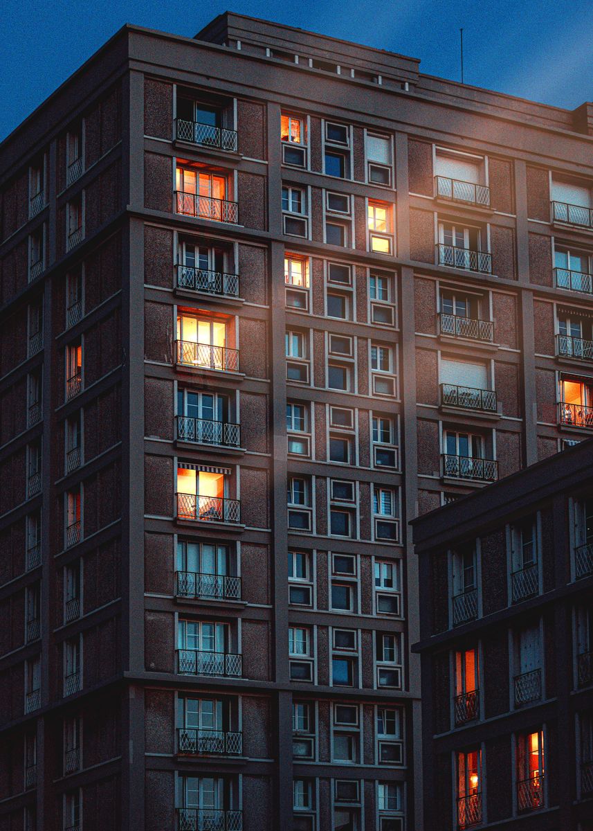 'Sweet Block' Poster, picture, metal print, paint by ...